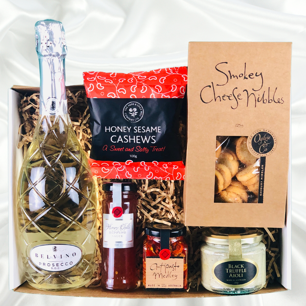 Savory Sip Selections Hamper - Aussie Gift Gallery